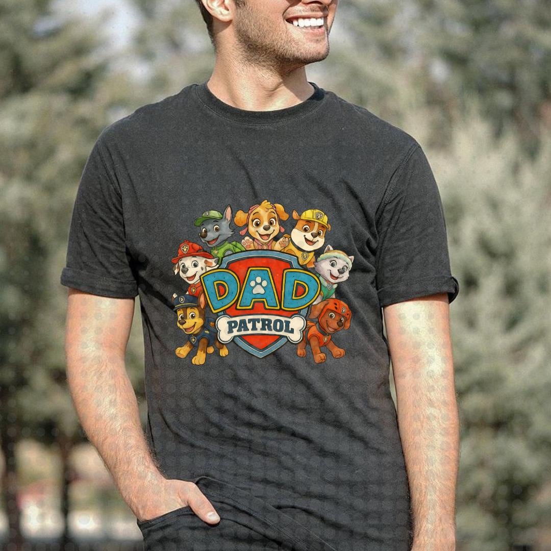 Paw Crew PNG, Dad Patrol, SVG, Sublimation Design, Dad Patrol With Crew ...