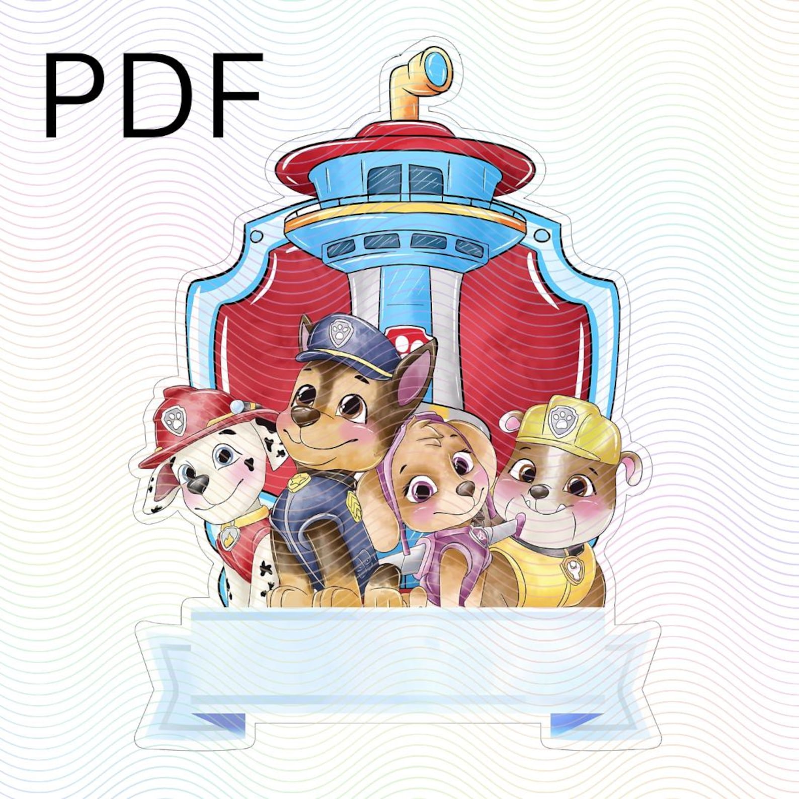 Kids Puppy Party SVG Bundle | Cartoon Dog Clipart | PNG PDF Cricut ...