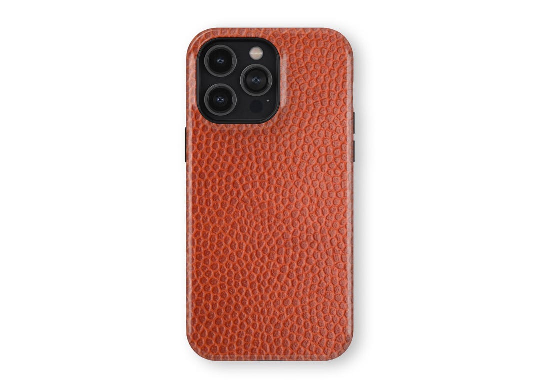 Orange Tough Phone Case With Snake Skin Pattern |iphone X XS XR 8 11 12 ...