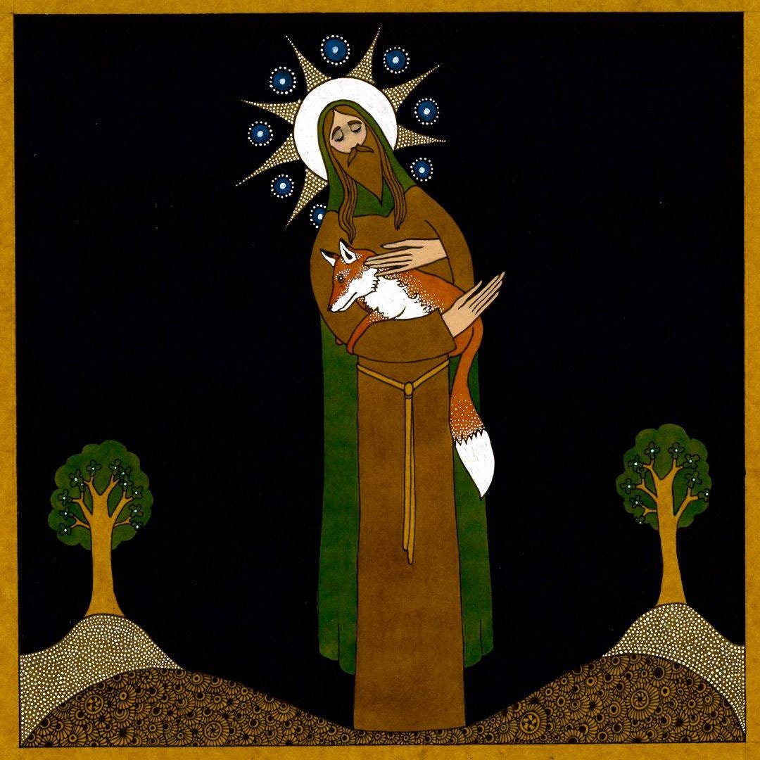 Saint Ciarán of Clonmacnoise Fine Art Print Based on the Lives of the ...