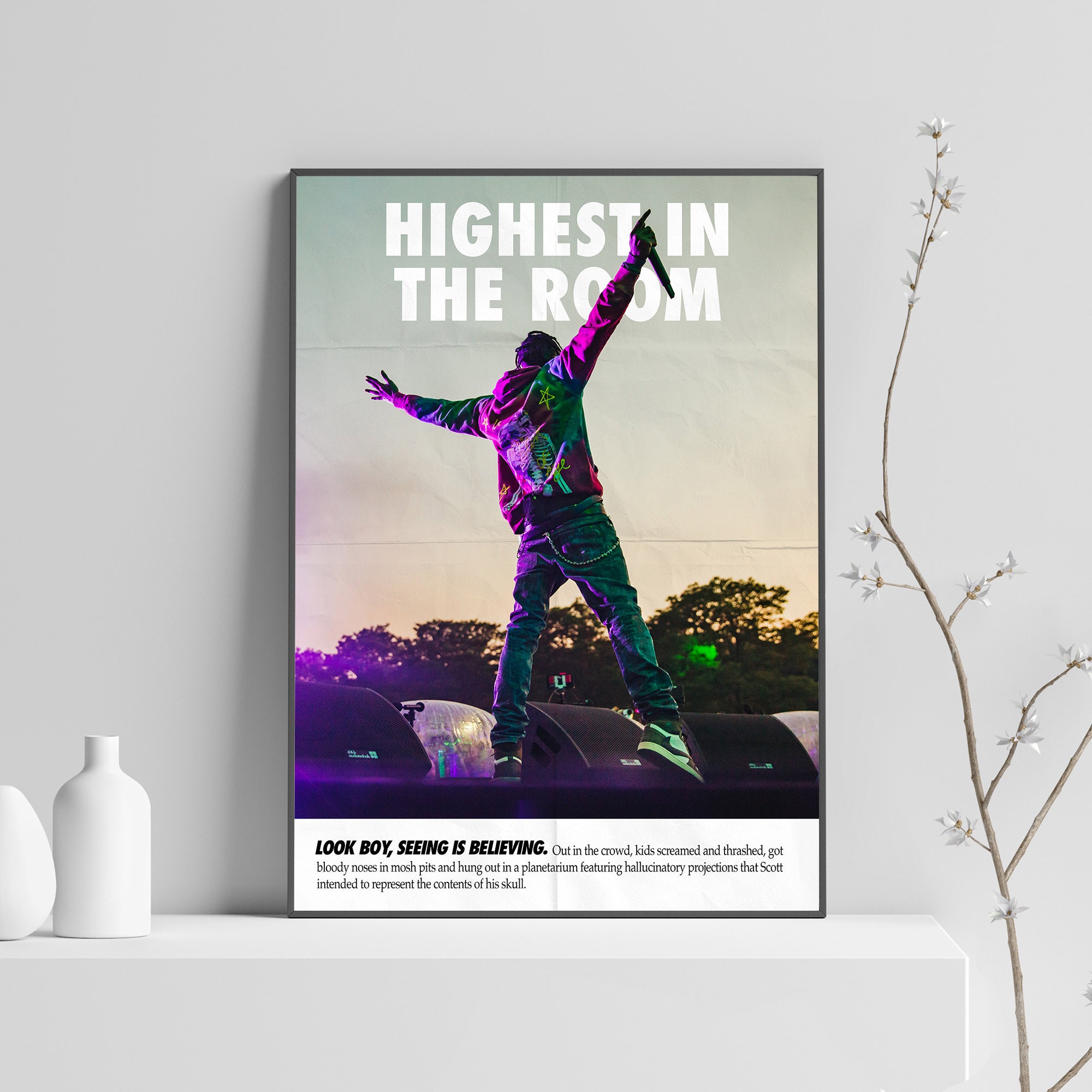 Travis. Scott Poster - Etsy