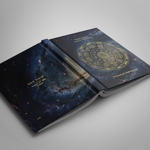 Birth Chart Custom Astrology Reading, Personalised Hardback Book ...