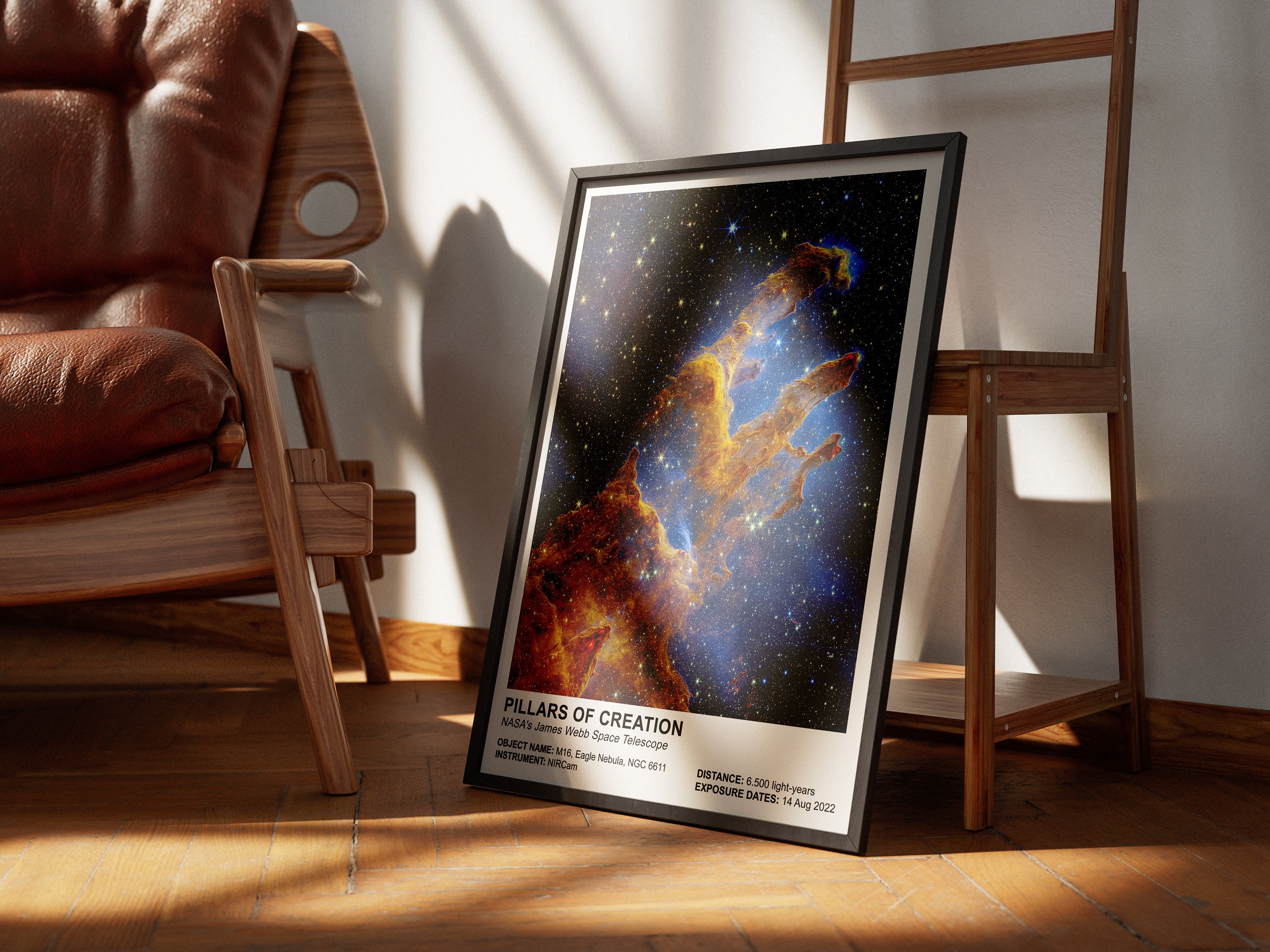 Set of 3 Poster Art, James Webb Space Telescope First Images, Pillars ...