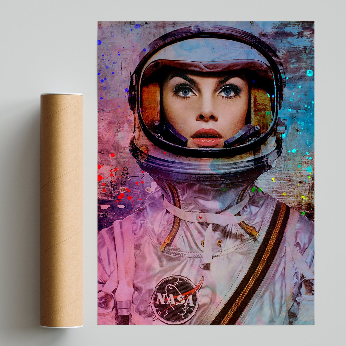 Jean Shrimpton Girl Astronaut 60s Space Age Atomic Fashion - Etsy