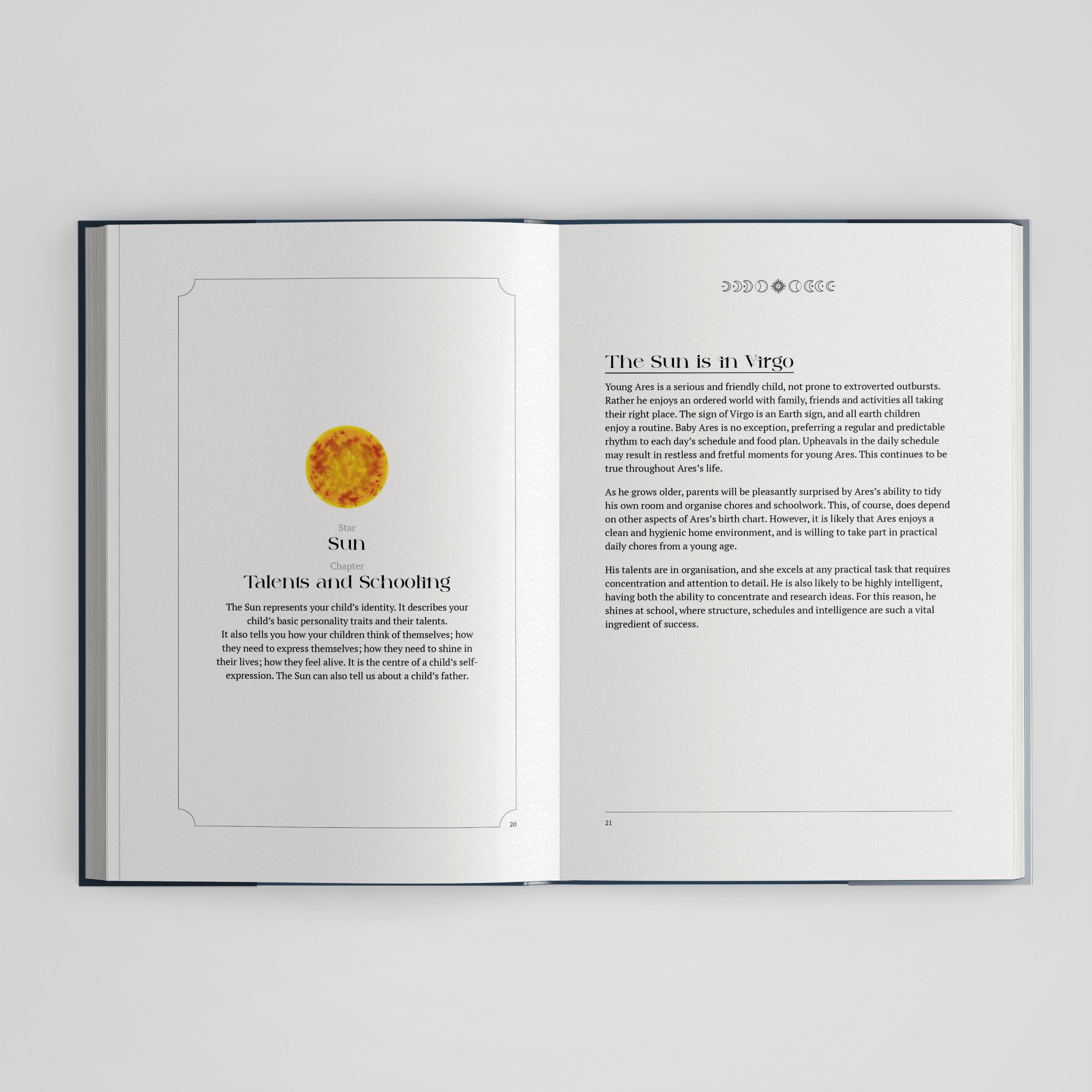 Children and Baby Birth Chart Custom Astrology Reading, Personalised ...