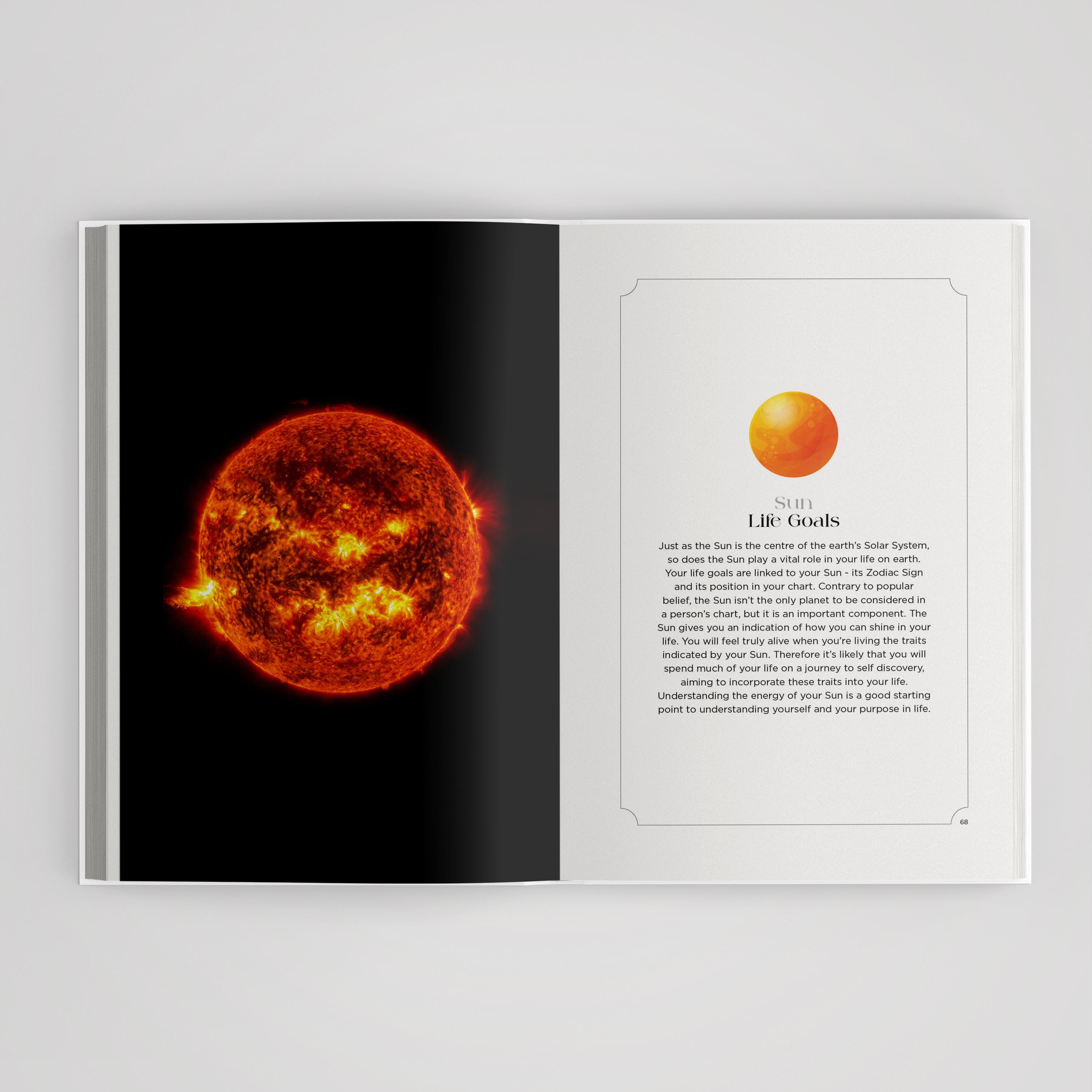 Birth Chart Custom Astrology Reading, Personalised Hardback Book ...
