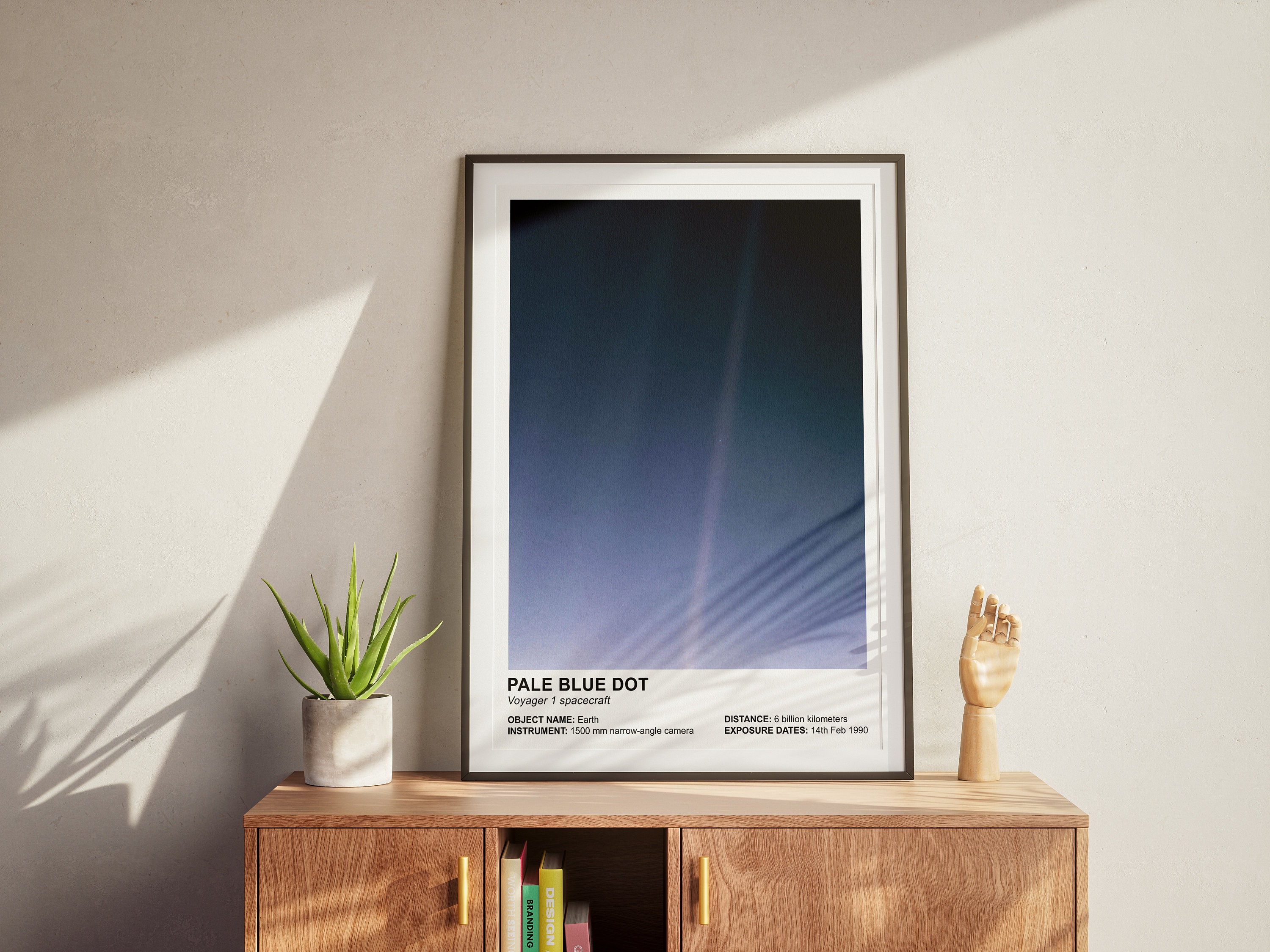 Pale Blue Dot Poster, Space Poster, Voyager 1, Carl Sagan, Astronomy ...