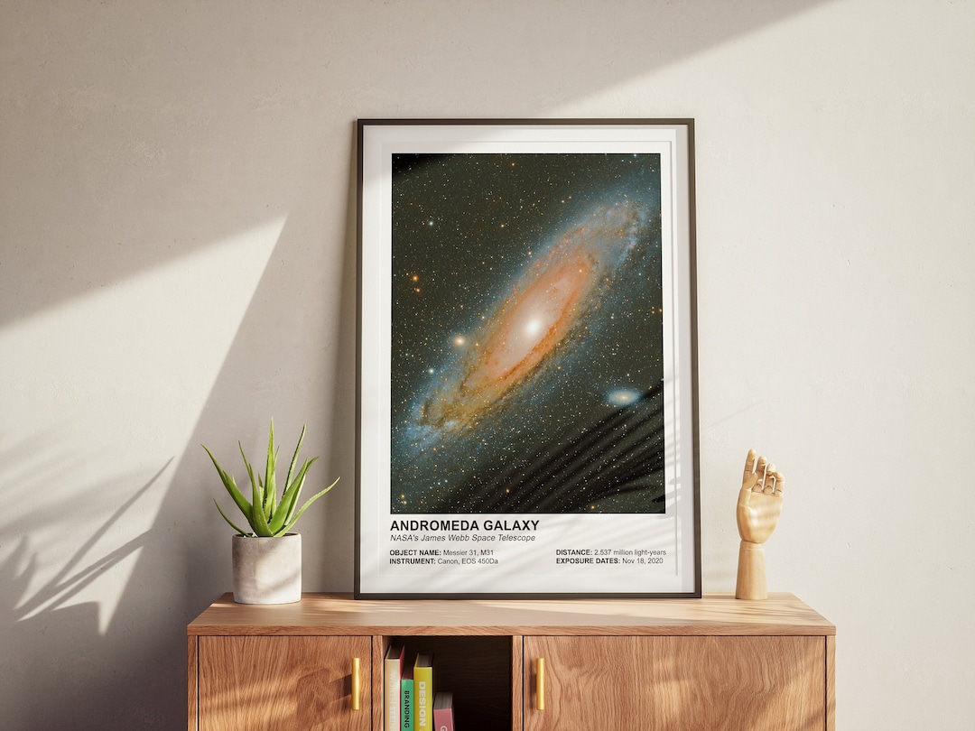NASA Andromeda, Pillars of Creation Poster, Space Posters Wall Art ...