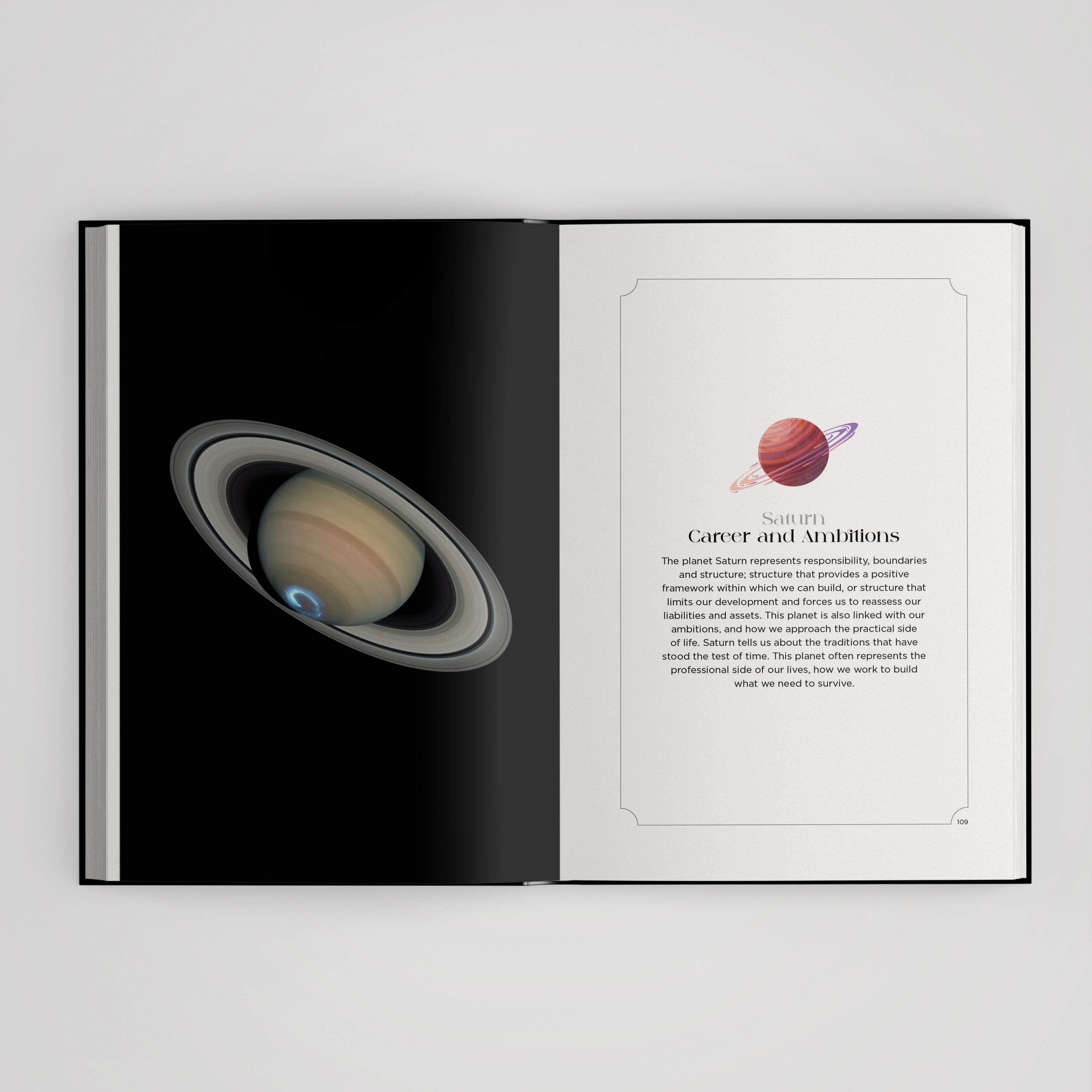 Birth Chart Book Custom Astrology Reading, Personalised Hardback Book ...
