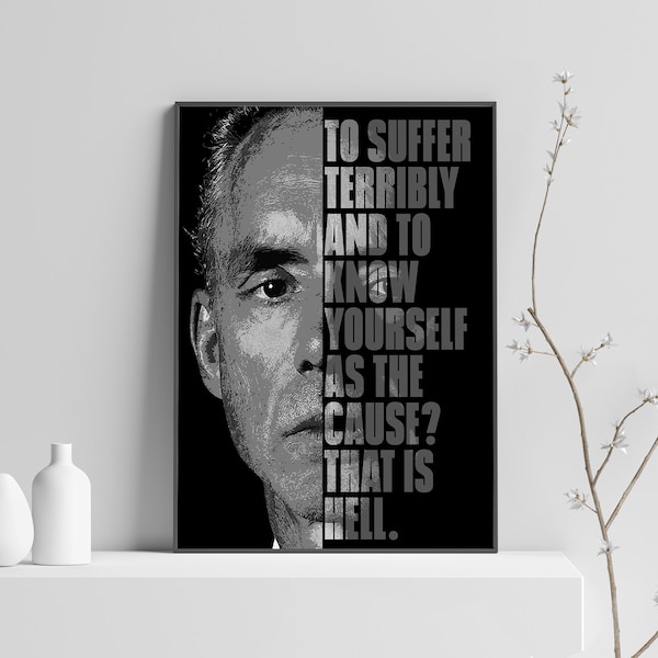 Jordan Peterson Poster - Etsy