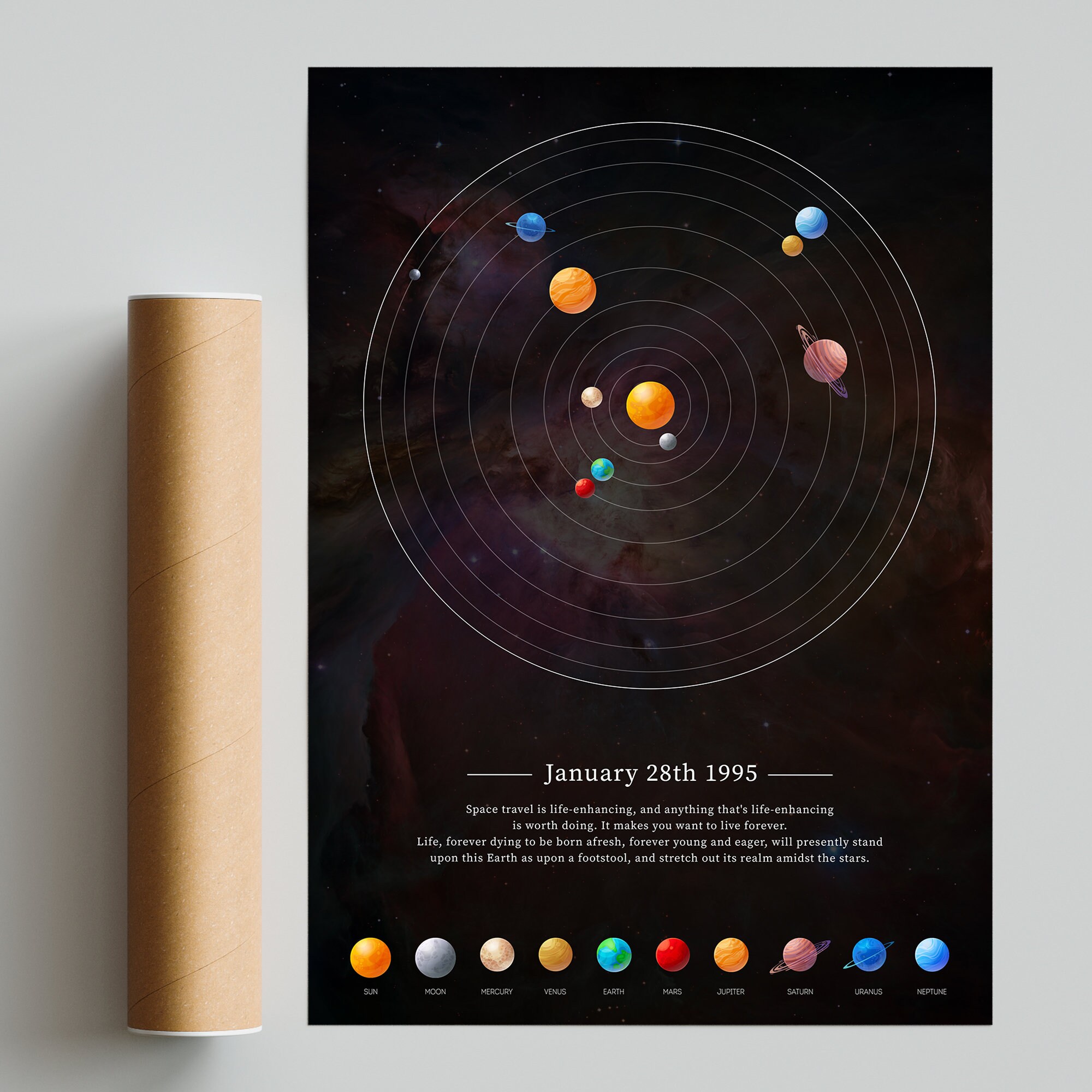 A Solar System Is Born