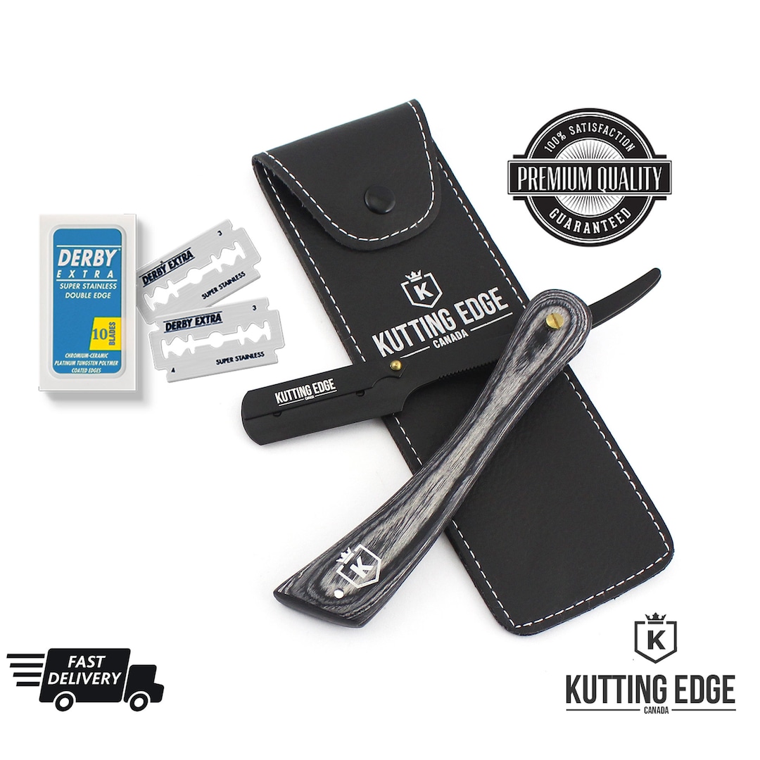 Vintage Straight Edge Razor Barber Straight Cut Throat Shaving Razor ...