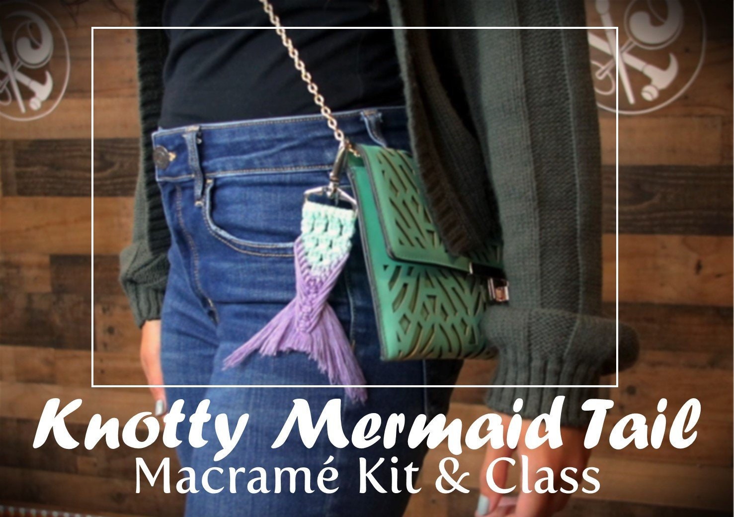 Macramé Craft: Knotty Mermaid Tail Keychain! - Etsy