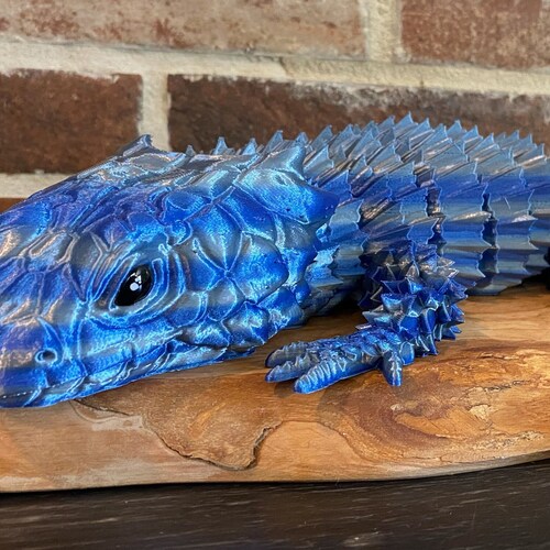 Articulated 3D Printed Armadillo Lizard - Etsy