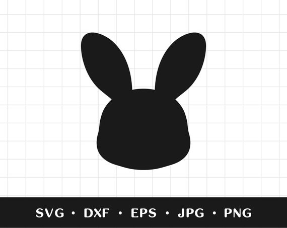 Bunny Head Outline