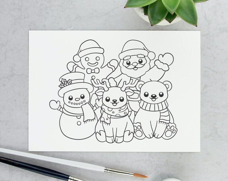 Printable Digital Coloring Book Pages for Kids and Adults. - Etsy
