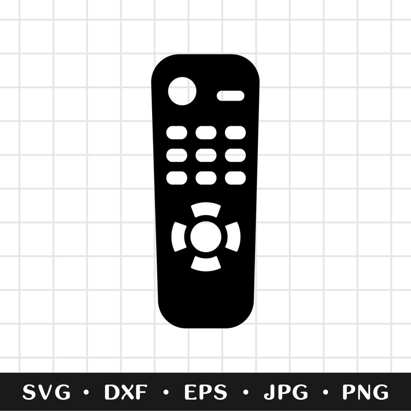 Remote Control Svg - Etsy