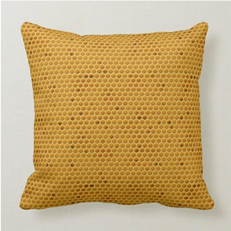 Bee Kind Pillow Beehive Homes Pillow Case Floral Bee Pillow - Etsy