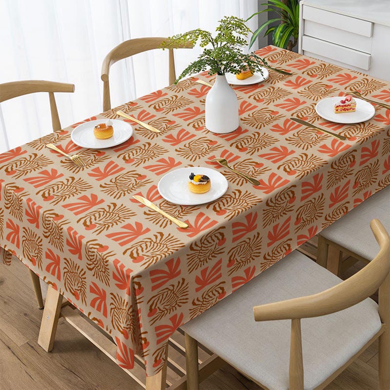 Modern Tablecloth - Etsy