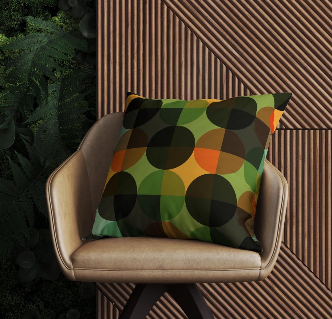 Retro Pillow Covers, 70s Style Pillowcases, Retro MCM Cushion Covers ...