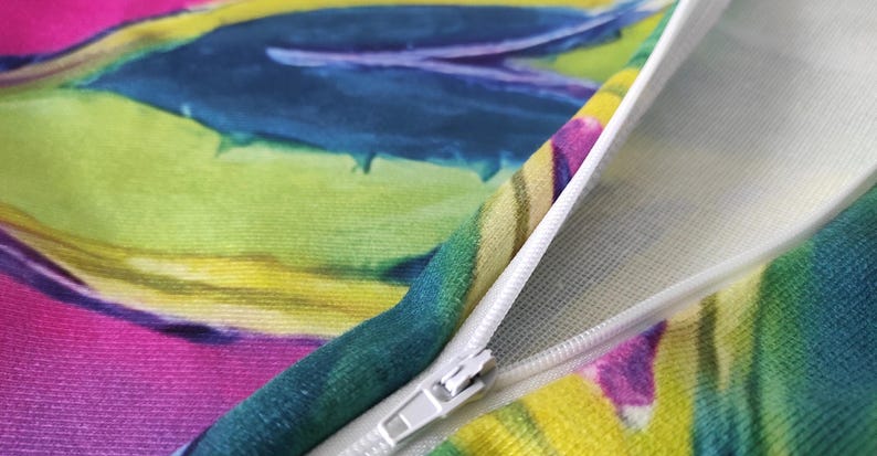 Tropical Fruits Throw Pillow Cover, Decorative Fruit Design Pillow ...