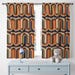 Retro Elegance Panel Curtains, Mid Century Modern Blackout Curtain ...