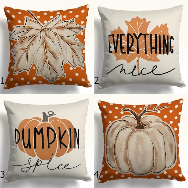 Fall Pillowcase - Etsy