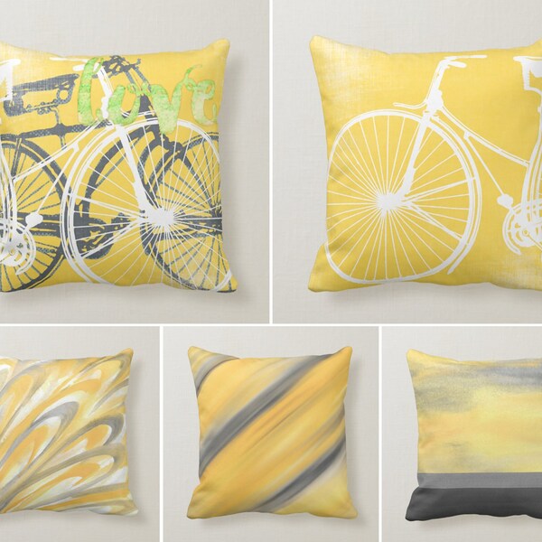 Bicycle Pillow - Etsy