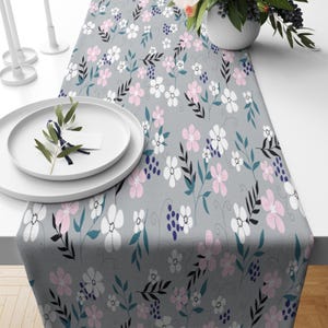 Wildflowers Table Runner, Floral Table Runners, Flowers Table Runner ...