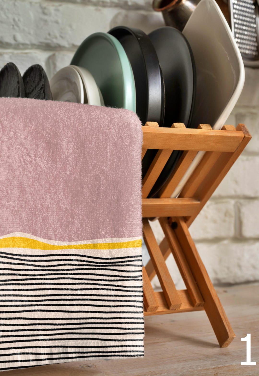 Mid Century Kitchen Towel, Retro Tea Towels, Abstract Hand Towels ...