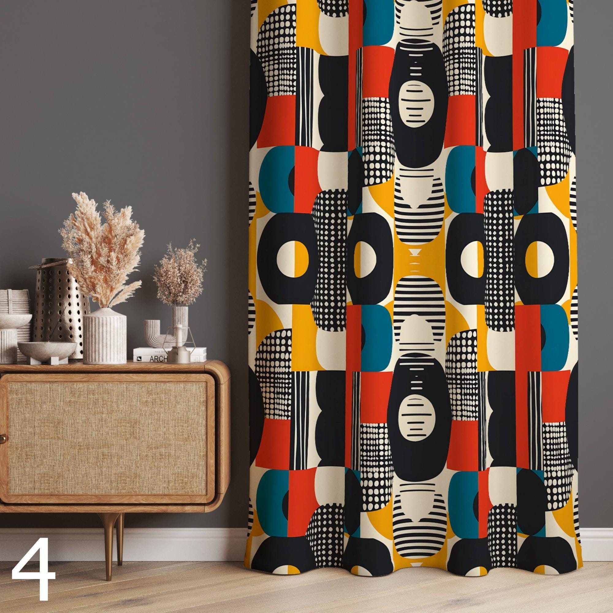 Ethnic African Panels, Vibrant Tribal Drapes, Abstract Ethnical ...