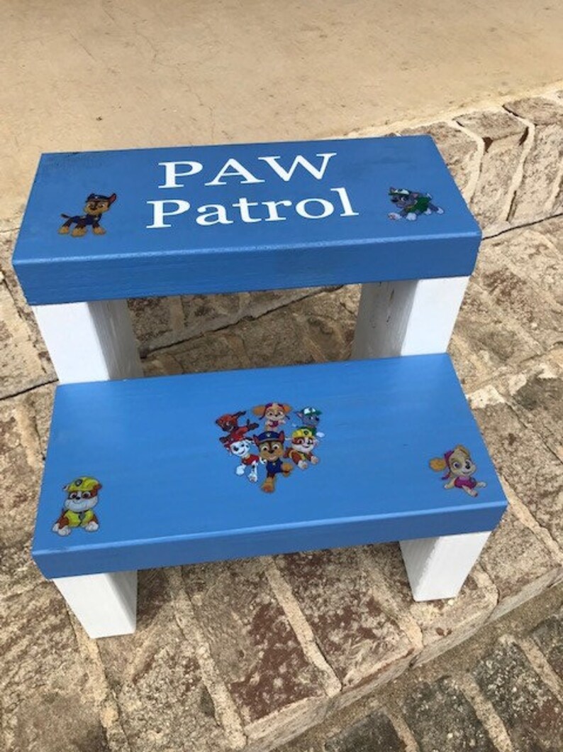 Kids Wooden Kids Step Stool - Etsy