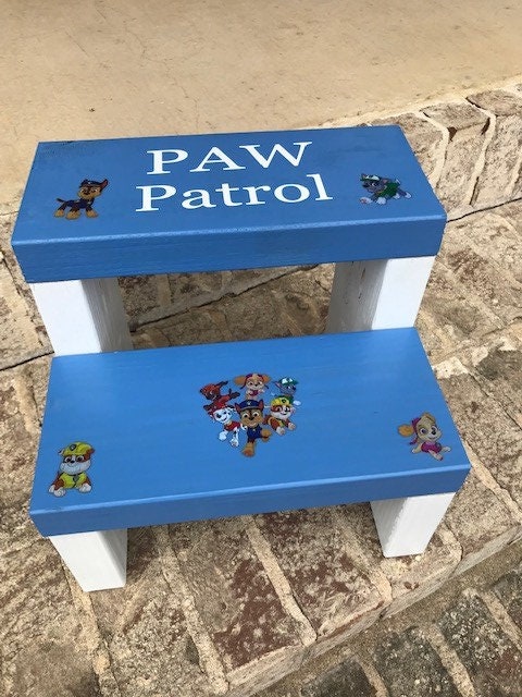 Kids Wooden Kids Step Stool - Etsy