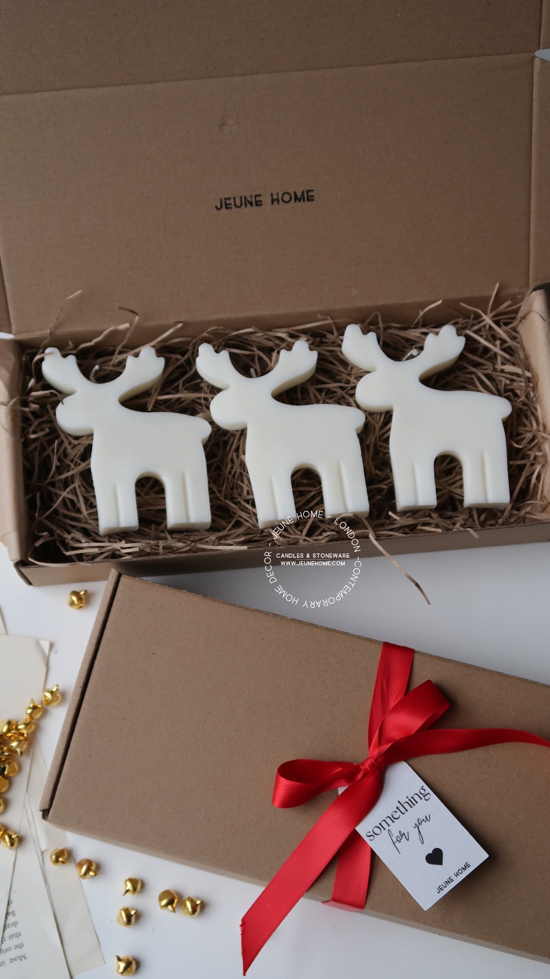 Reindeer Trio Gift Box | Christmas Gift Box | Secret Santa | Custom ...