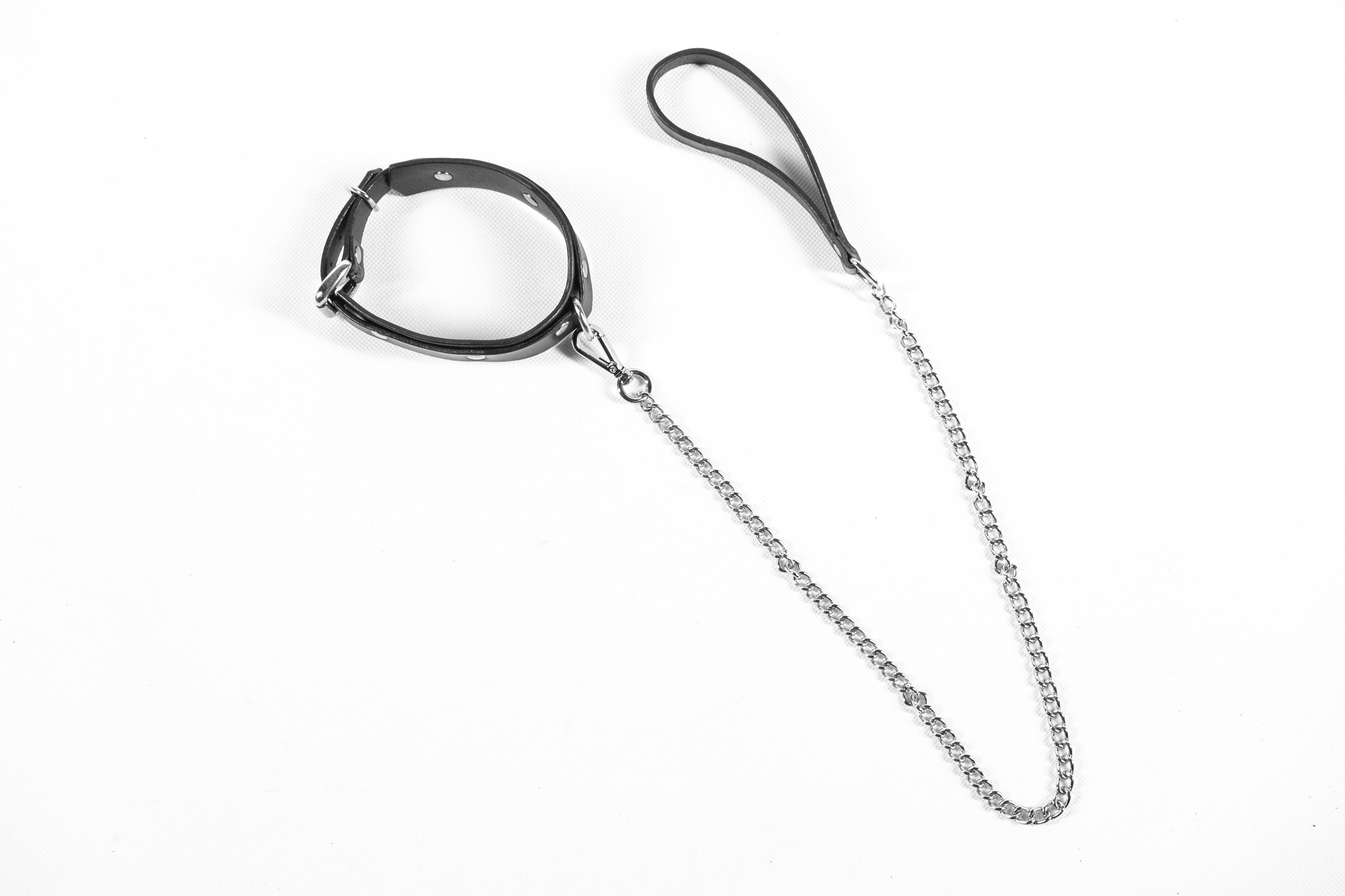 Chain Leash, BDSM Collar Leash, Patplay Leash, Slave Collar, Sub Collar ...