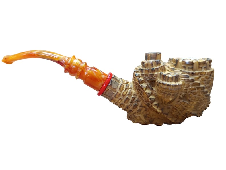 Block Meerschaum Dragonhold Pipe - Etsy Canada