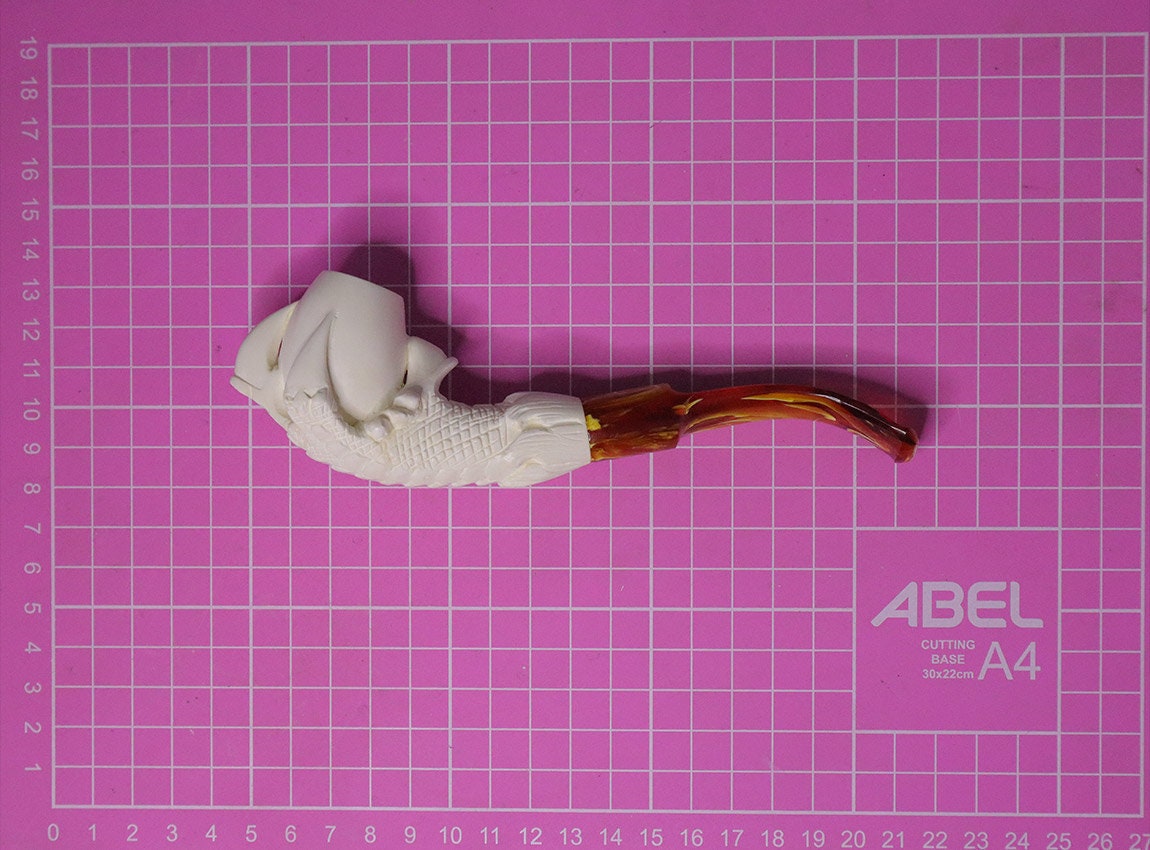Block Meerschaum Eagle Claw Pipe - Etsy