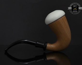 Calabash Pipe, Calabash Middle Size, Meerschaum Pipe, Handmade ...