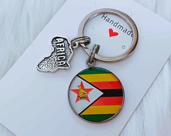 Union Jack Flag Keyring Letter Personalized, Union Jack Charm Keyring ...