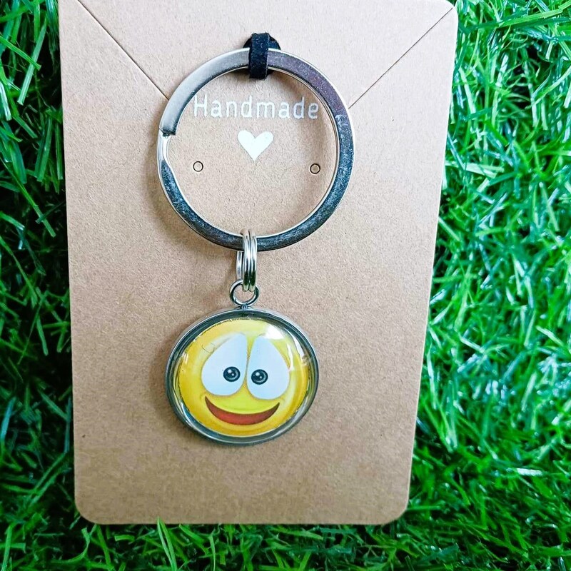 Emoji Keychain - Etsy