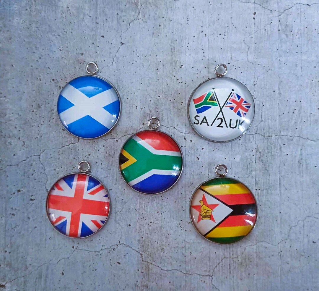 Flag Keyring Charms, Flag Charms, Keyring Flags, South Africa, Union ...