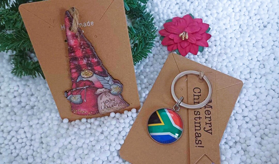 South African Christmas Gift Set, South African Keyring Gift Set, South ...