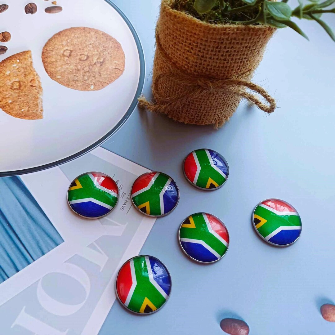South African Fridge Magnets, Set of 6 South African Fridge Magnets ...