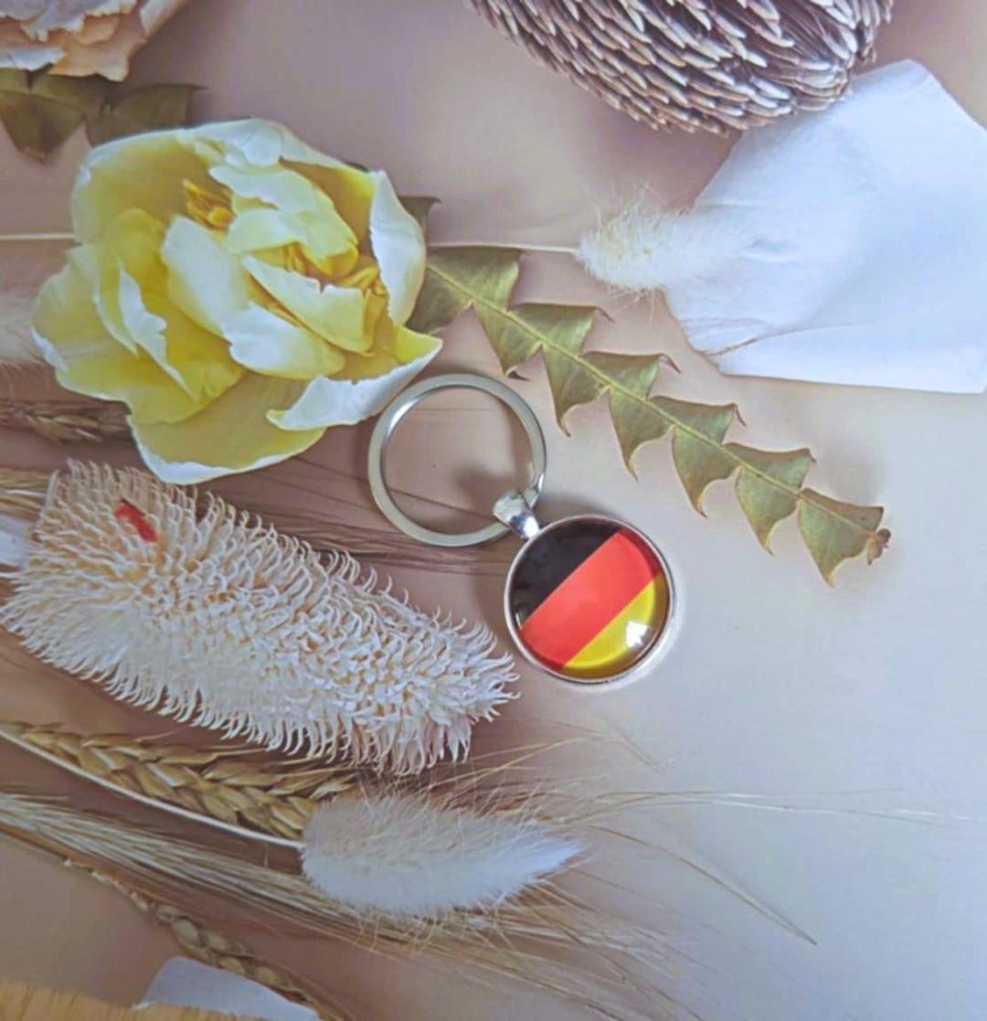 Germany Flag Keyring, Germany Gifts, Germany Keyring, Germany Keychain ...