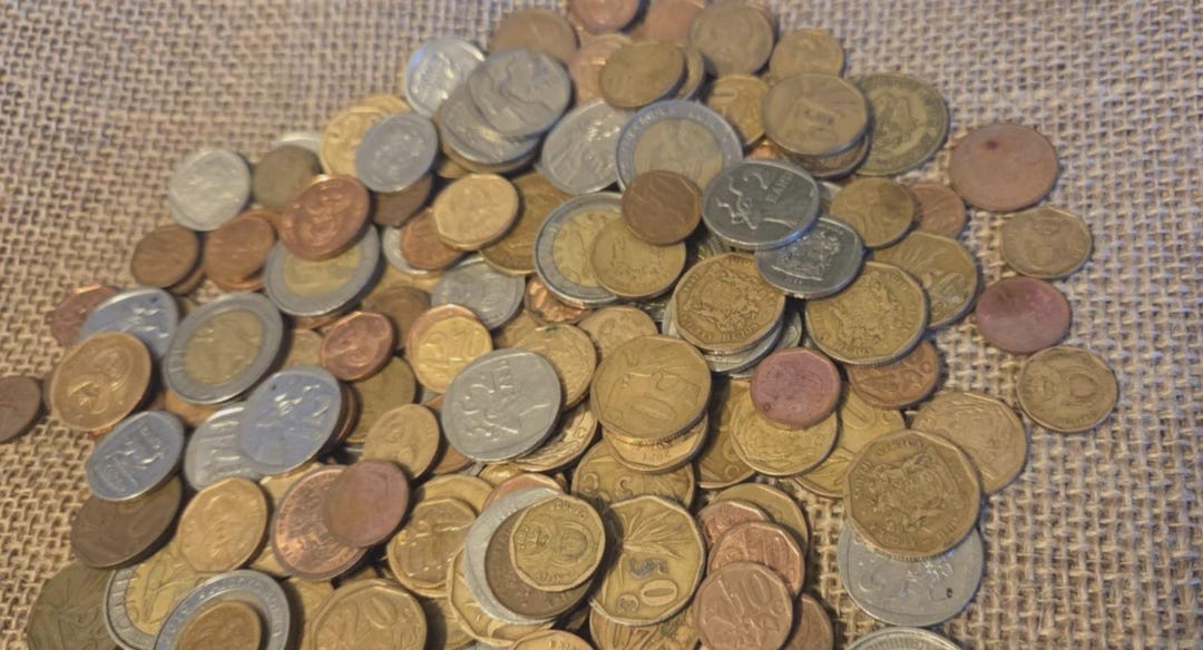 South African Mixed Coins, 190 South African Mixed Coins - Etsy Canada