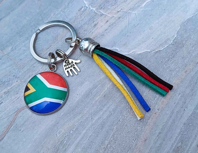 South African Flag Keyring, South Africa Flag Keyring,south Africa Flag ...