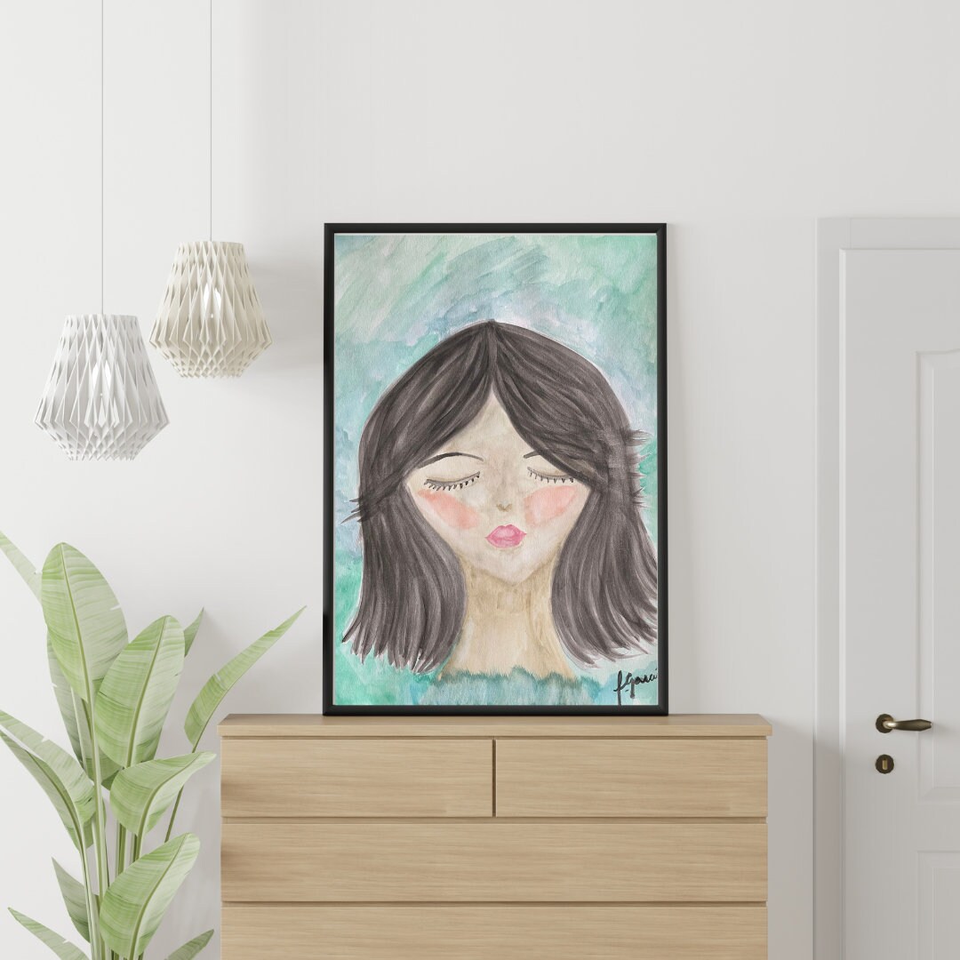 Wall Art Print "rebecca" | Instant Download - Etsy