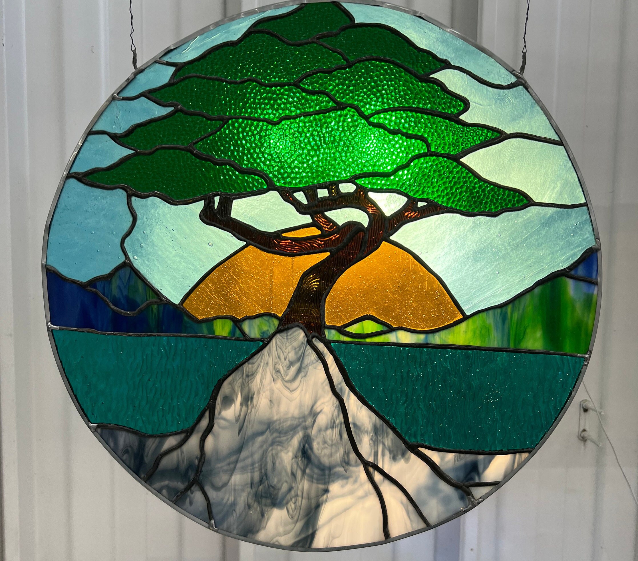 Calming Tree of Life Panel - Etsy