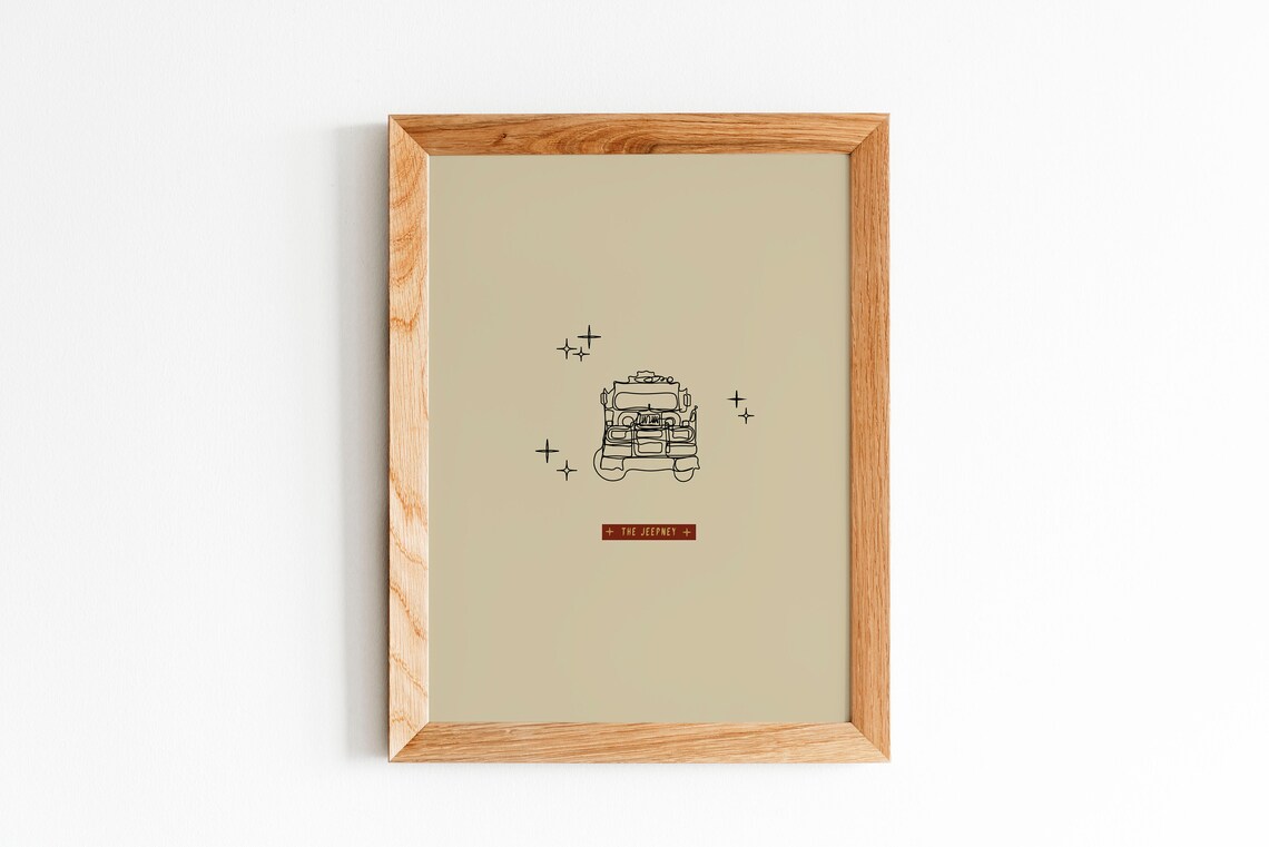 Jeepney Filipino Wall Sign Filipino Wall Art Wall Art | Etsy