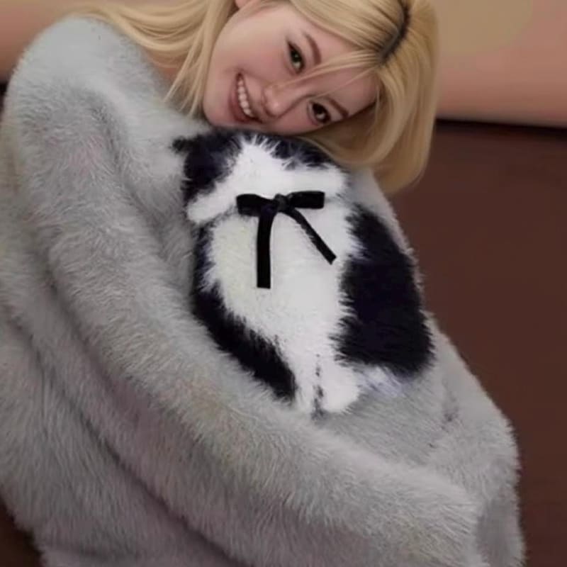 Cat Cardigan - Etsy UK